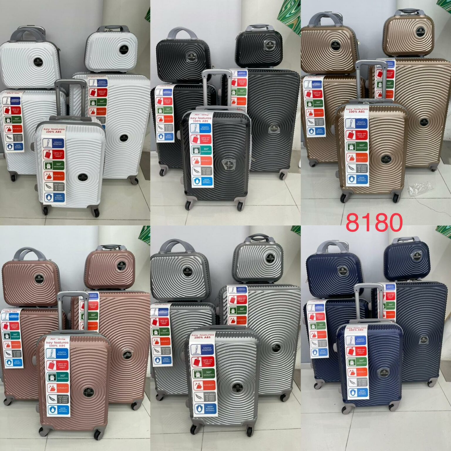 TravelArmor set kofera - Digitalna trgovina